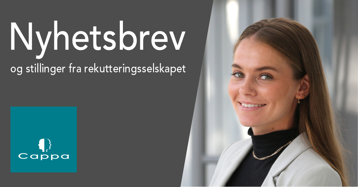 Nyhetsbrev for september - Cappa